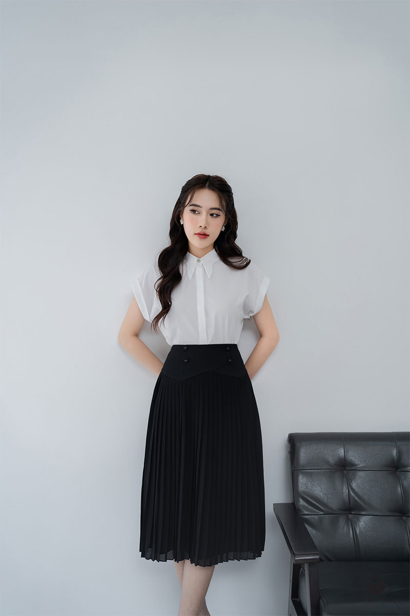 3 tips mặc đẹp váy midi dài cho cô nàng công sở