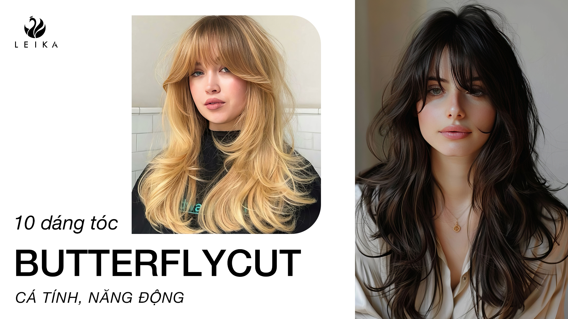 Phân biệt wolf cut và butterfly cut. Gợi ý cho nàng những dáng ...